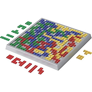 Mattel Games Blokus XL Strategy Board Game, Family Game for Kids & Adults with Colorful Oversized Pieces & Just One Rule (Amazon Exclusive)