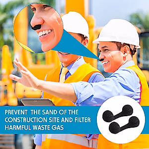 30 Pieces Disposable Nose Filters Spray Tanning With Softness Sponge Nose Filter for Sunless Nosebleed Airbrush Tanning