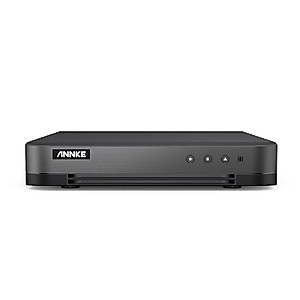 ANNKE 16-Channel HD-TVI 1080P Lite Security Video DVR, H.265+ Video Compression for Bandwidth Efficiency, HDMI and VGA Outputs Both Support Up to 1080P, Remote Access, Email Alarm, NO HDD