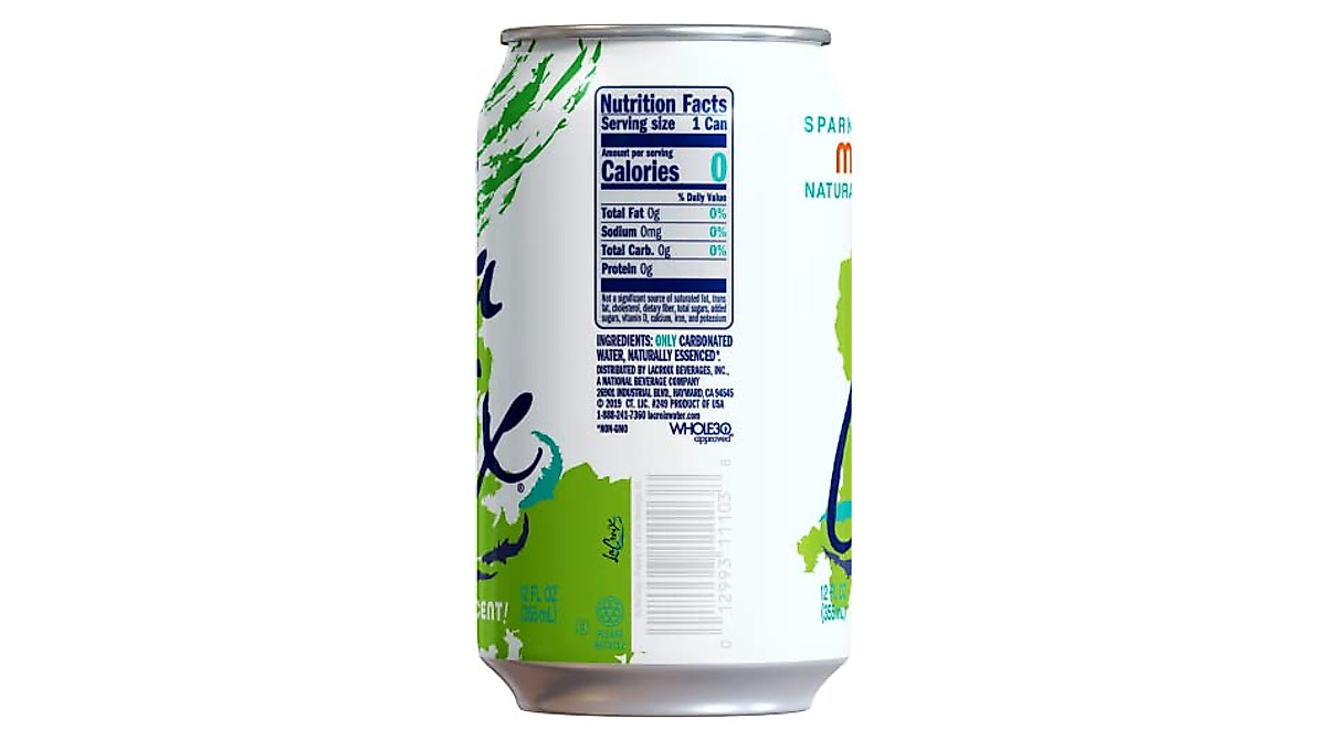 LaCroix Mango Sparkling Water 12 Fl Oz Pack of 12 | Healthy Refreshment