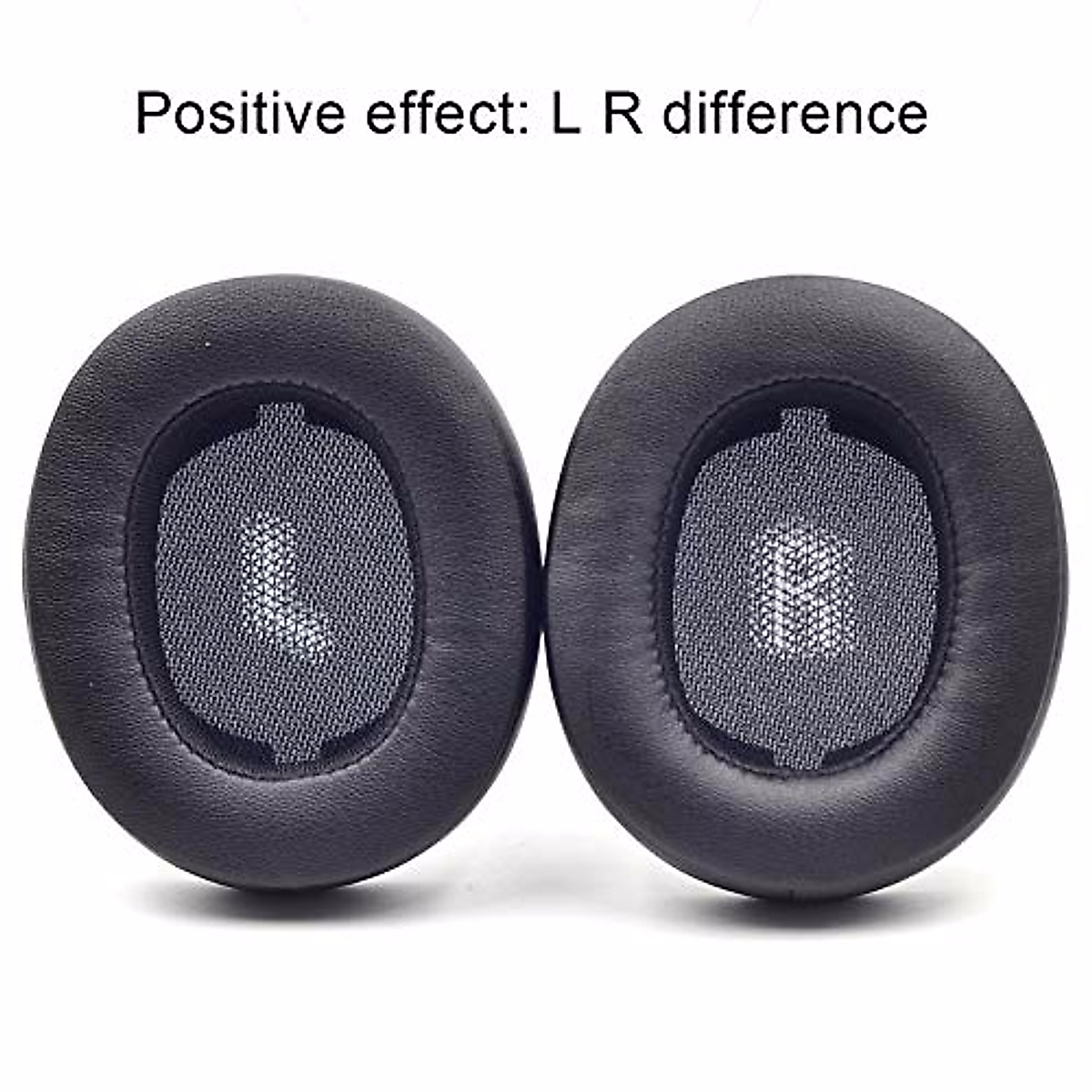Replacement E55 Earpads Ear Pads Foam Ear Cushion Pillow Parts Cover Compatible with JBL E55BT E 55 bt Bluetooth Wireless Headsets (Black)