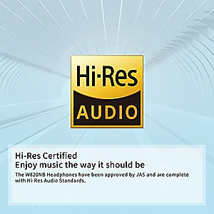 Edifier Bluetooth Headphones with Active Noise Cancelling, 49H Playtime Wireless Bluetooth Headset with Deep Bass Hi-Res Audio, Lightweight,Comfortable Ear Cups, for Travel, Home Office,W820NB,Black