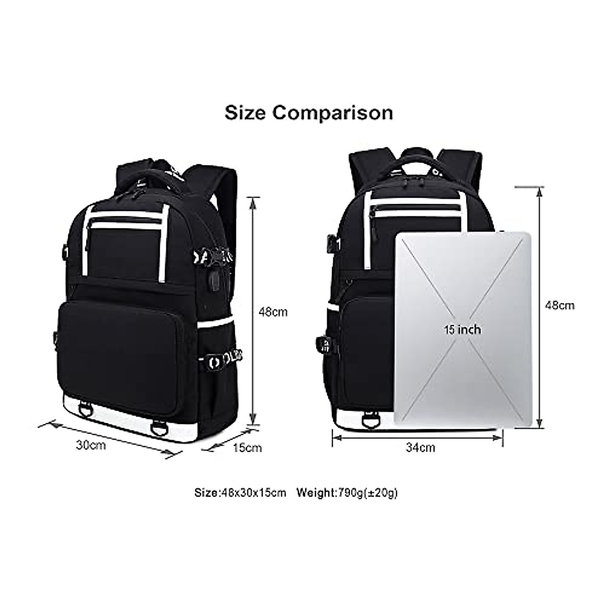 APEX, game accessories, Apex Legends, teenagers, school bags, men and women, backpacks，16 inches