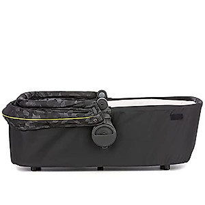 Diono Excurze Luxe Carrycot for Newborn Baby, Stroller Bassinet for Baby, Breathable Mattress for Comfortable Sleeping, Suitable from Birth, Black Camo