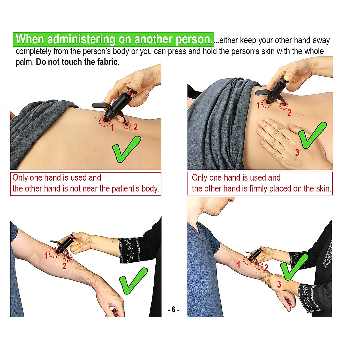 Trigger Point Stimulator Tool - Electric Current Sensation with No Needles No Battery