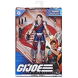 G.I. Joe Classified Series Xamot Paoli Action Figure 45 Collectible Premium Toy, Multiple Accessories 6-Inch-Scale with Custom Package Art