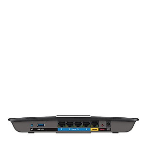 Linksys AC1600 Wi-Fi Wireless Dual-Band+ Router with Gigabit & USB Ports, Smart Wi-Fi App Enabled to Control Your Network from Anywhere (EA6400)