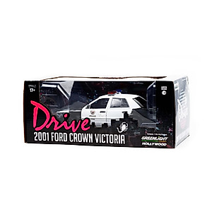 GreenLight 1:24 Drive (2011) - 2001 Ford Crown Victoria Police Interceptor - Los Angeles Police Department (LAPD) 84143 [Shipping from Canada]
