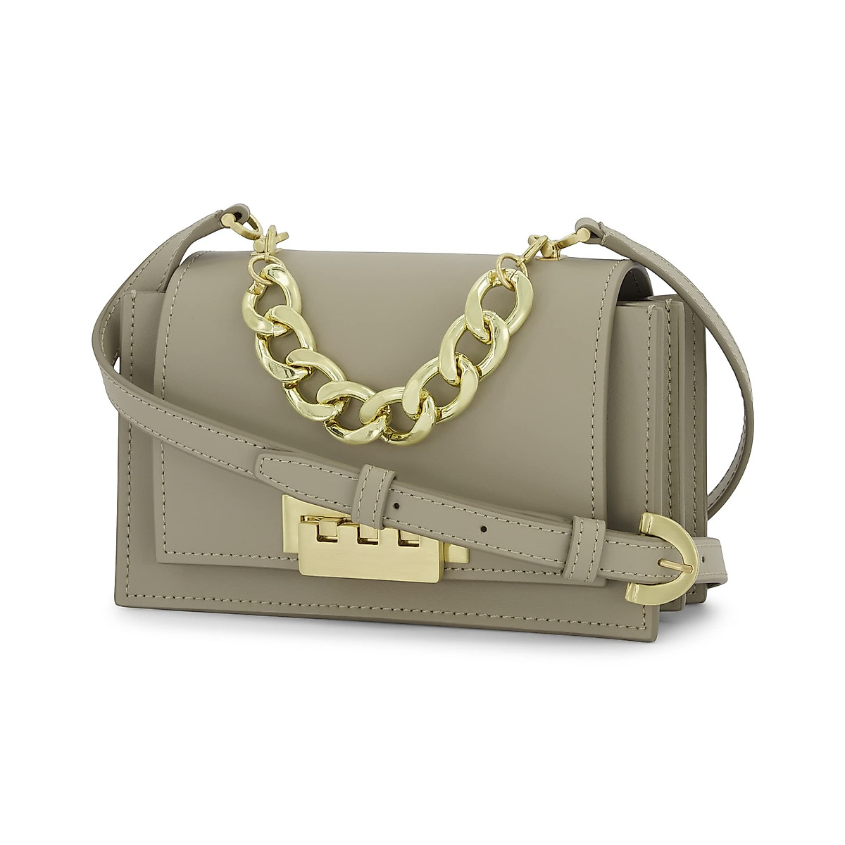 ZAC Zac Posen Earthette Top Handle Crossbody, Smoke Ember