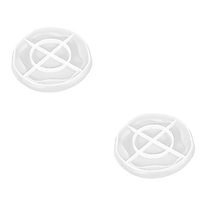 VILLCASE 2pcs Pallet Mold Oval Tray Crystal Decor Resin Molds Teacup Tray Mold Resin Tray Molds DIY Irregular Cloud Design Tray Mold Serving Tray Mold Novel Shaped Tray Mold Jewelry Coaster
