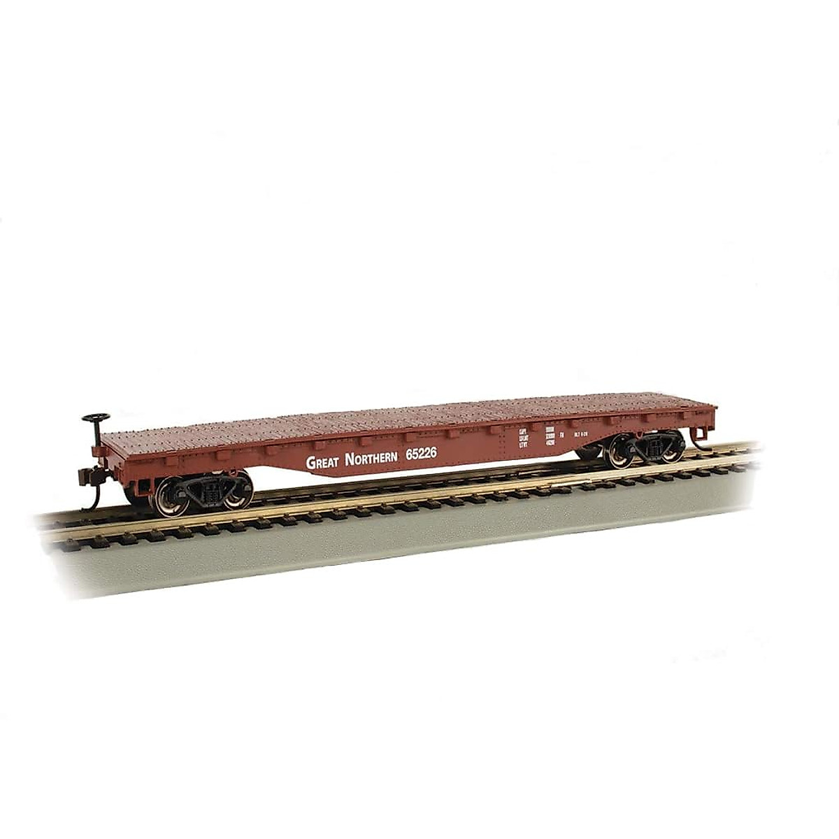 Bachmann Trains - 52' Flat Car - Great Northern #65226 - HO Scale