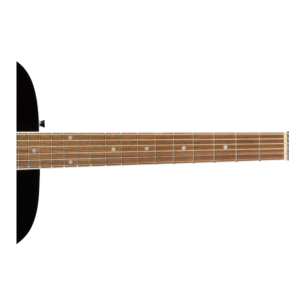 Fender FA-125 Dreadnought Acoustic Guitar, with 2-Year Warranty, Black, with Gig Bag