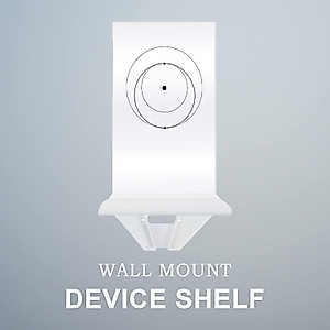 BULIHAN Wall Mount Router Shelf for Starlink Gen 2, Easy Installation, Space Saving, No Messy Wire and Strong Support