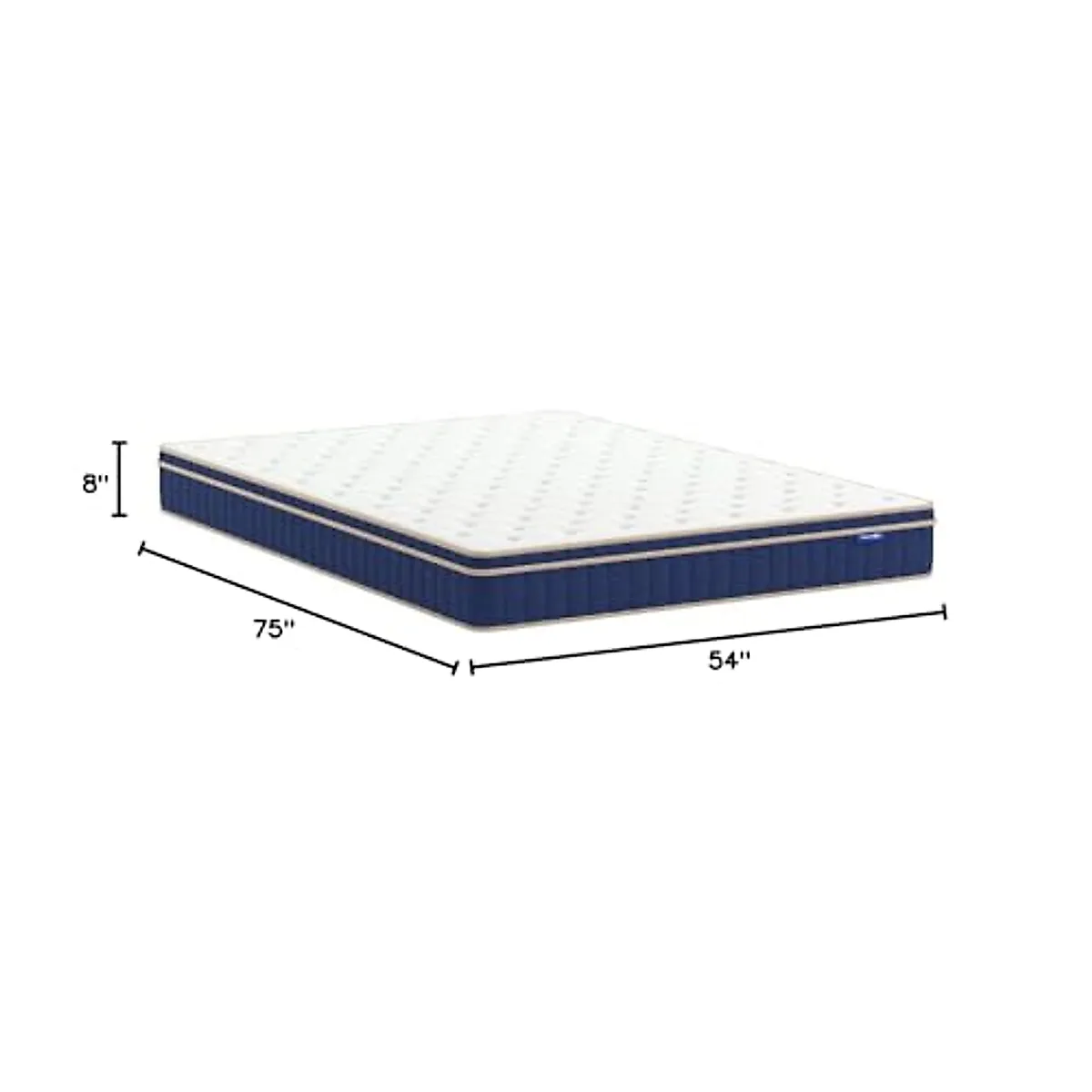 Sweetnight Full Mattress, 8" Full Size Hybrid Mattress with Gel Memory Foam & Individually Pocket Springs