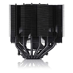 Noctua NH-D15S chromax.Black, Premium Dual-Tower CPU Cooler with NF-A15 PWM 140mm Fan (Black)