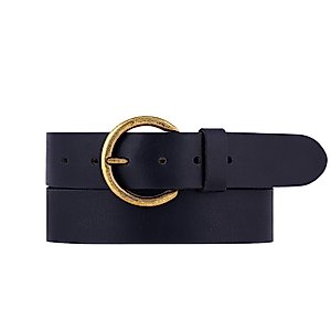 Amsterdam Heritage Black Belts For Women - Womens Belts For Jeans, Fashion Leather Belts For Women, Fashion Belts For Women And Womens Belts For Pants