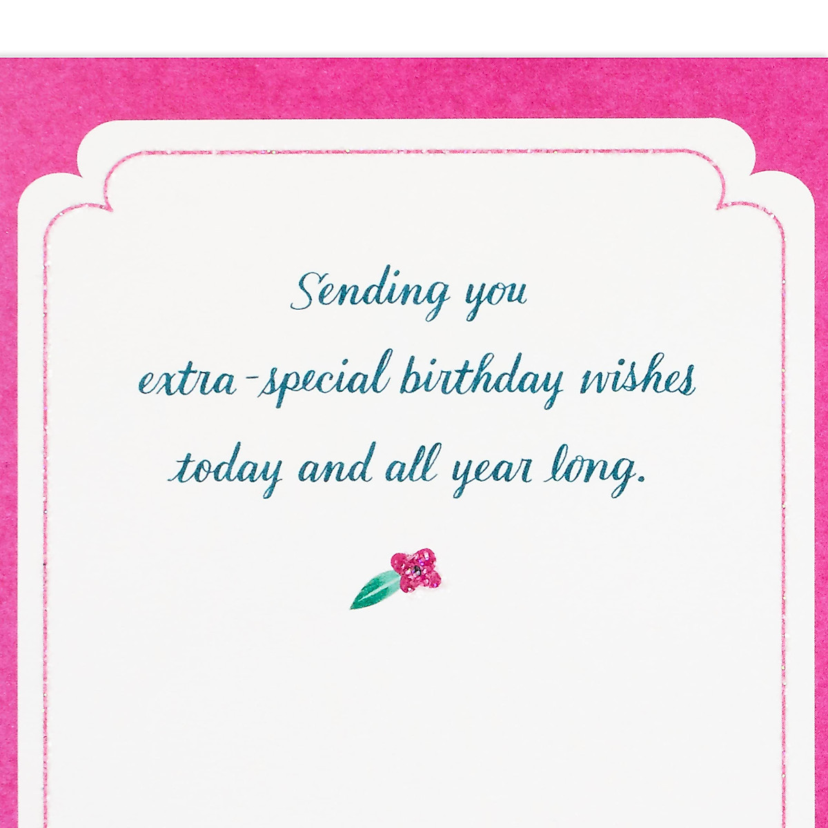 Hallmark Paper Wonder Pop Up Birthday Card (Floral Birthday Cake)