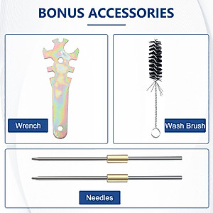 B4B BANG 4 BUCK Professional HVLP Siphon Feed Spray Gun, 1000cc Capacity Cup with 1.3mm 1.7mm 2.0mm Nozzles Professional Air Spray System for Auto Paint, Primer, Clear Top Coat & Touch-Up