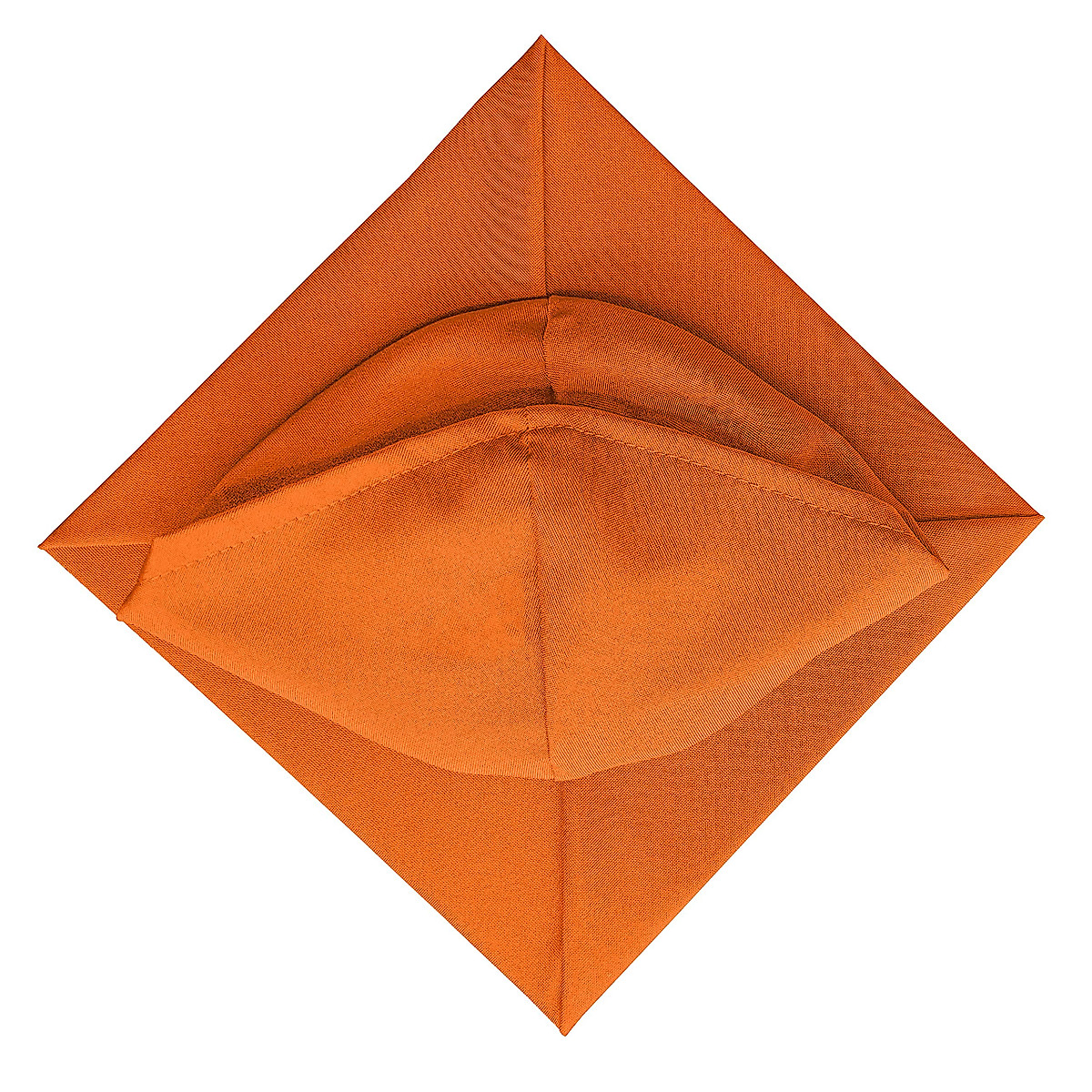 Herrenbek Matte Adult Graduation Cap with 2024 2025 Tassel Unisex Adjustable Graduation Cap Orange