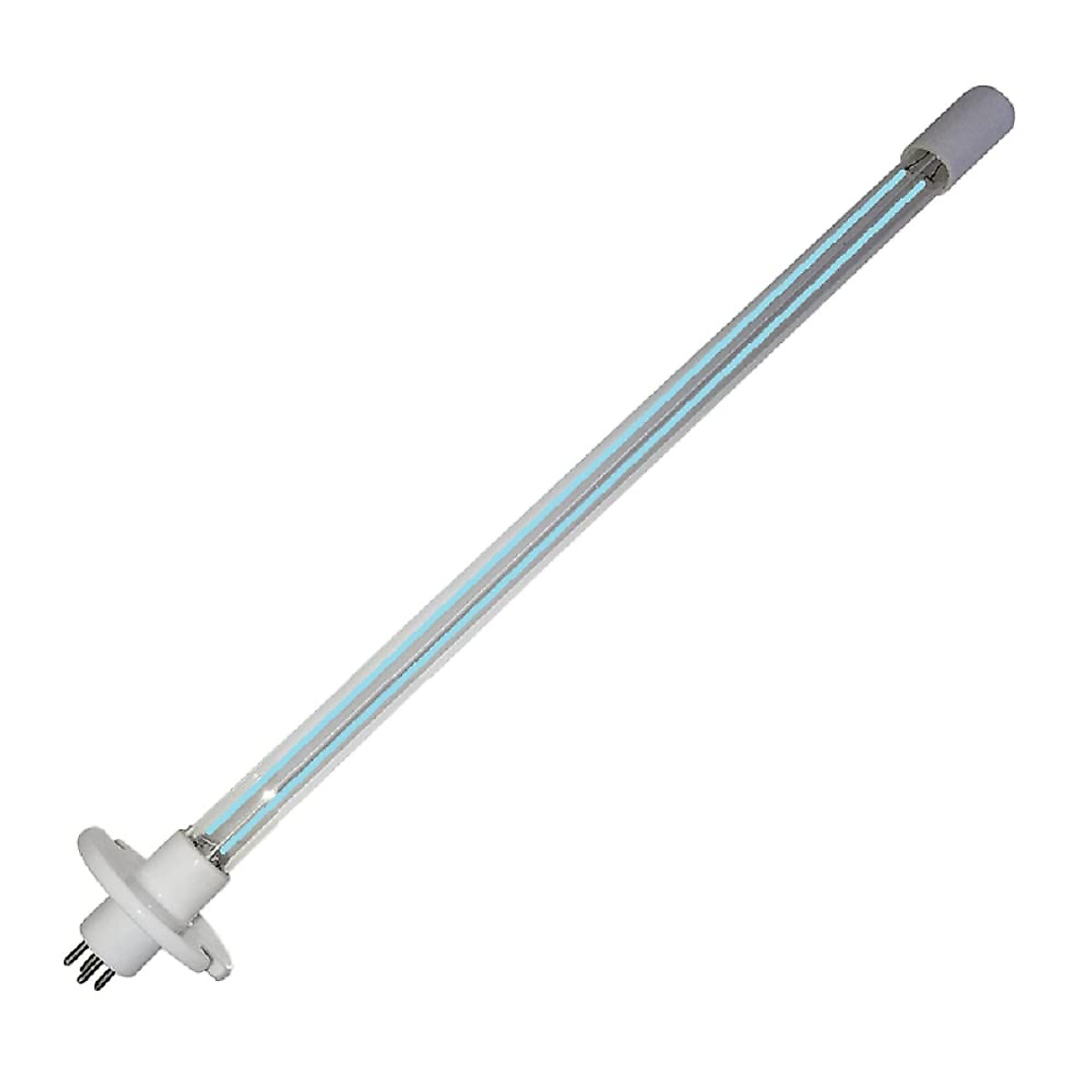 14W 14" UV Light Replacement Bulb with Male Non-keyed Lamp Base - Works for 24V and 110V UV Lamps