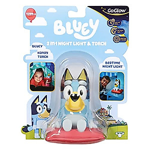 Bluey 2 in 1 Bedtime Handy Flashlight - LED Night Light with Auto-Off Timer