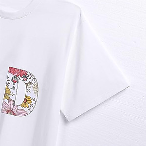 Mommy and Me Robe and Swaddle Set Floral Maternity and Baby Matching Hospital Labor Delivery Swaddling Wrap Blanket T-Shirt with Headband Hat for Mom Girls Boys Family Outfit Colourful Flower Daddy L