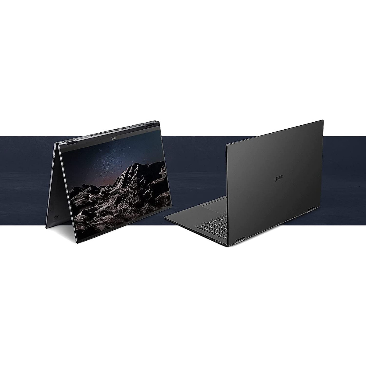 LG gram Ultra-Light Laptop, Evo i7-1165G7, 16" WQXGA (2560 x 1600) IPS 16:10 2in1 Touch Display, 21 Hr Battery Life, Wi-Fi 6, Thunderbolt 4, Stylus Pen, Fingerprint, Webcam (16GB RAM | 512GB PCIe SSD)