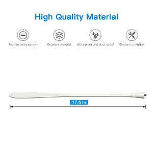 oioaahkeo Baby Monitor Mount for Owlet Duo Baby Monitor,Arlo Camera, Motorola Baby Monitor and VTech VM901 (White)