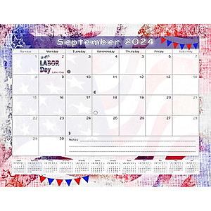 2024-2025 Academic Year 12 Months Student Calendar/Planner for 3-Ring Binder, Desk or Wall -v003