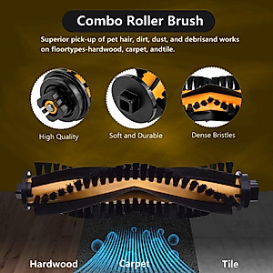 Replacement Parts Compatible for Ecovacs Deebot N79 N79S DN622 500 N79W N79SE DN622.11 DN622.31 Yeedi K600 K700 Accessories Kit,Replacement Parts Compatible for Deebot 500 DC3G Robot Vacuum