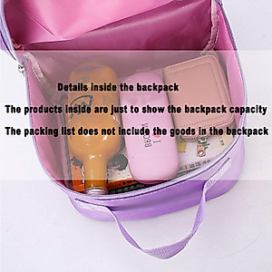 Yitengteng Ballet Dance Backpack for Little Girls Ballerina Purple Bag for Dance Toddler Dance Bag Gymnastics Latin Dance Yoga Tap Dance Jazz Storage Bag