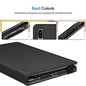 Fintie Keyboard Case for Samsung Galaxy Tab S6 10.5" 2019 (Model SM-T860/T865/T867), [Patented S Pen Slot Design] Folio Stand Cover with Removable Wireless Bluetooth Keyboard, Black
