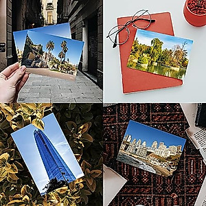 Dear Mapper Chile City Landscape Postcards Pack 20pc/Set Postcards From Around The World Greeting Cards for Business World Travel Postcard for Mailing Decor Gift