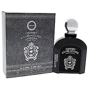 ARMAF Derby Club House Intense EDP Spray Men, Aromatic, 3.4 Oz