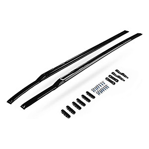Roof Rails Fits for Rover Defender 110 130 2020-2023 4Doors Crossbar Black 2PCS Luggage Carrier Roof Rack Cargo Carrier Car Accesories