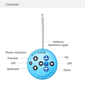 GoolRC Mini RC Submarine Remote Control Boat Waterproof Diving Toy Gift for Kids Boys and Girls (Yellow)