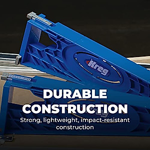 Kreg KHI-Slide Drawer Slide Jig - Drawer Slide Jig Kit - Drawer Slide Tool - for Cabinets, Drawers, Desks & More - Easily Install Drawer Slides - Set of 2