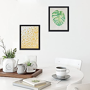 HUKONHEP 9x12 Black Picture Frames, Photos Frame with Plexiglass, Wall Gallery Photo Frames, Horizontal and Vertical for Wall Mounting or Tabletop, Home Office Decoration