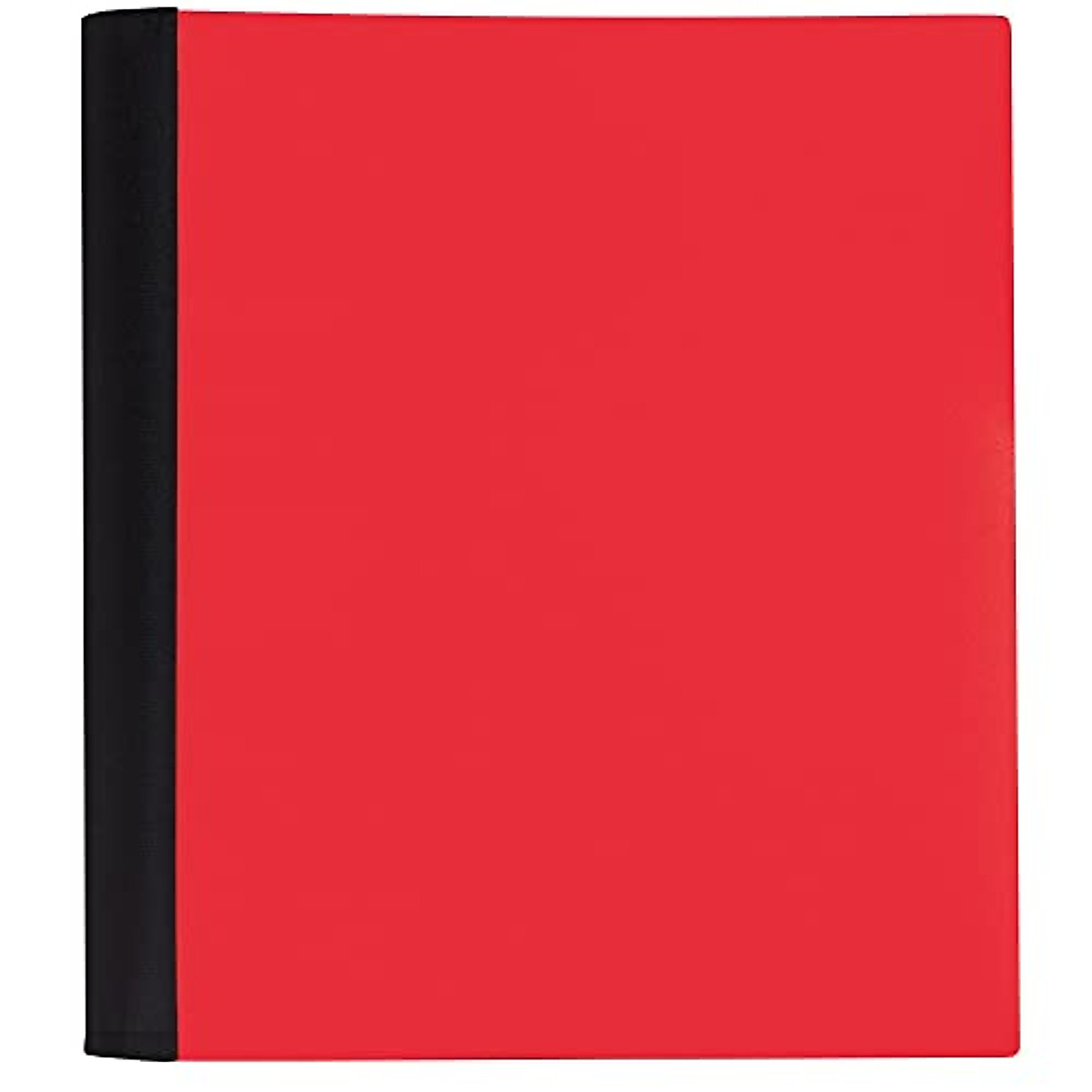 Office Depot® Brand Stellar Notebook With Spine Cover, 8-1/2" x 11", 5 Subject, College Ruled, 200 Sheets, Red