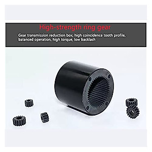 KAWELA DC Motor 42mm Planetary Reducer Planetary Gearbox Reducer Motor can be Equipped with d c Motor 775 : 1 to 368.7 with 5.0 (Size : 1 to 368.7 with 5.0)