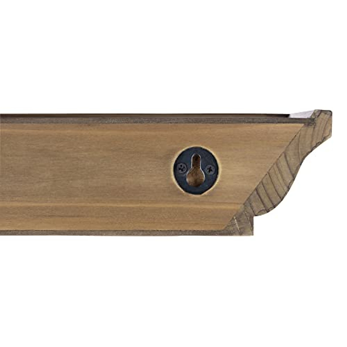 Kiera Grace Muskoka Fitz Wood Shelves - Walnut, 12", 18", 24", Set of 3 (FN00636-3INT)