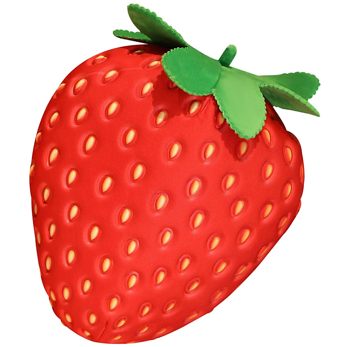 Decor Decorative Cute Adorable Strawberry Fruit Food Kawaii Huggable Soft Red Girls Funny Plushie Cm/inch Pillows Stuffed for Large Accent Hugging Cuddle Pillow Throw