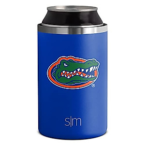 Simple Modern Officially Licensed Collegiate Florida Gators Gifts for Men, Women, Dads, Fathers Day, Graduation | Insulated Ranger Can Cooler for Standard 12oz Cans - Beer and Seltzer