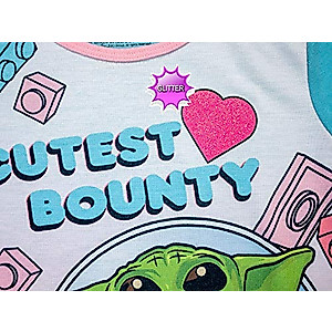 LEGO Star Wars Baby Yoda Grogu 2 Piece Pajama Set, Girls 10/12 Blue