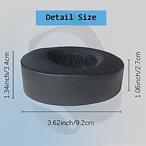 MQDITH Cooling-Gel Replacement Ear Pads Compatible with Sony PlayStation 5 Pulse PS5 3D Headset