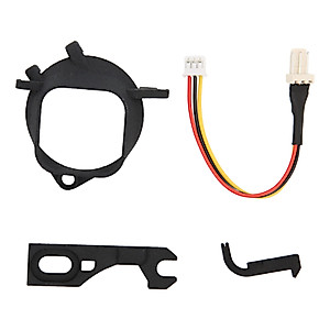 Mini Fan 3D Print Mount Kit, Stable Console Brushless Mount Professional Keep Silent for Game Controller
