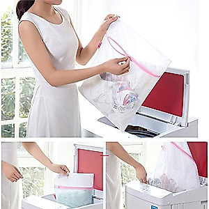 Kasiria Laundry Washing Bags,Clothing Washing Bags- 5 Medium for Laundry,Blouse, Hosiery, Stocking, Underwear, Bra and Lingerie, Travel Laundry Bag Pack of 5