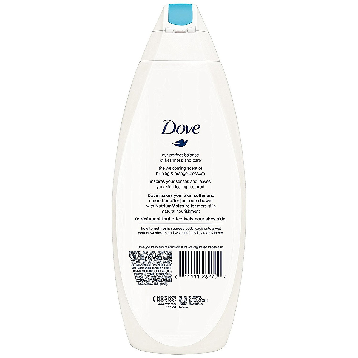 Dove Go Fresh Restore Body Wash, 22 oz (Pack of 2)