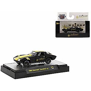 M2 Auto-Thentics 6 Piece Set Release 76 in Display Cases Limited Edition 1/64 Diecast Model Cars Machines 32500-76