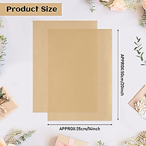 NEBURORA 120 Sheets Kraft Tissue Paper 14 x 20 Inches Brown Wrapping Tissue Paper Bulk Kraft Wrap Paper Sheets for Gift Bags Packaging Floral Filler Crafts Birthday Christmas Halloween Decor(Kraft)